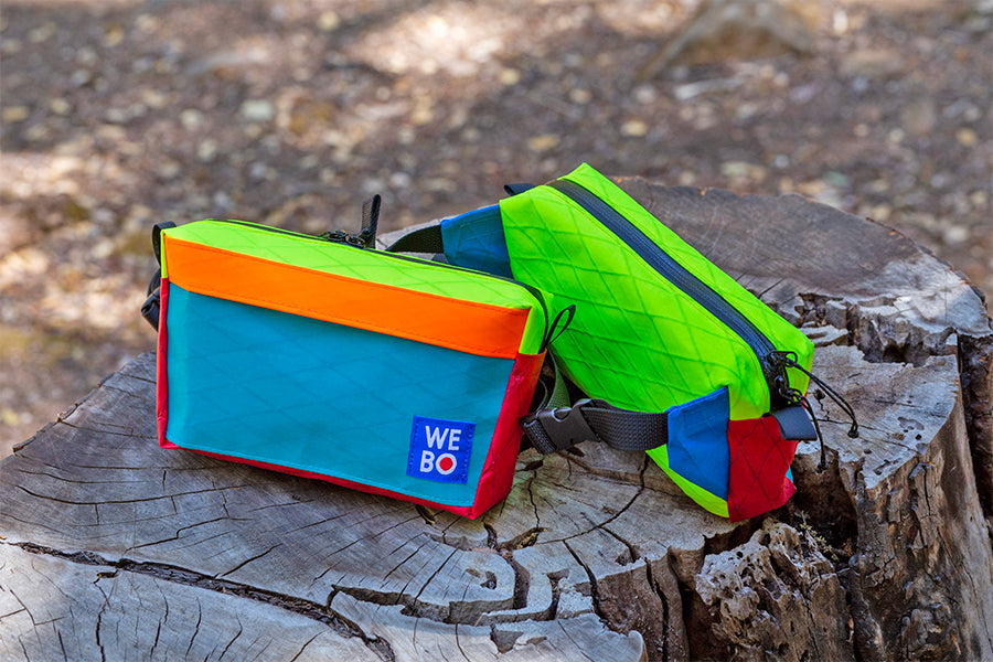 Thru Hip Pack - Teal/Hot Orange – Westbound Gear